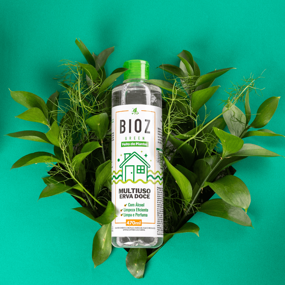 Multiuso Erva Doce 470ml Caixa - Bioz Green